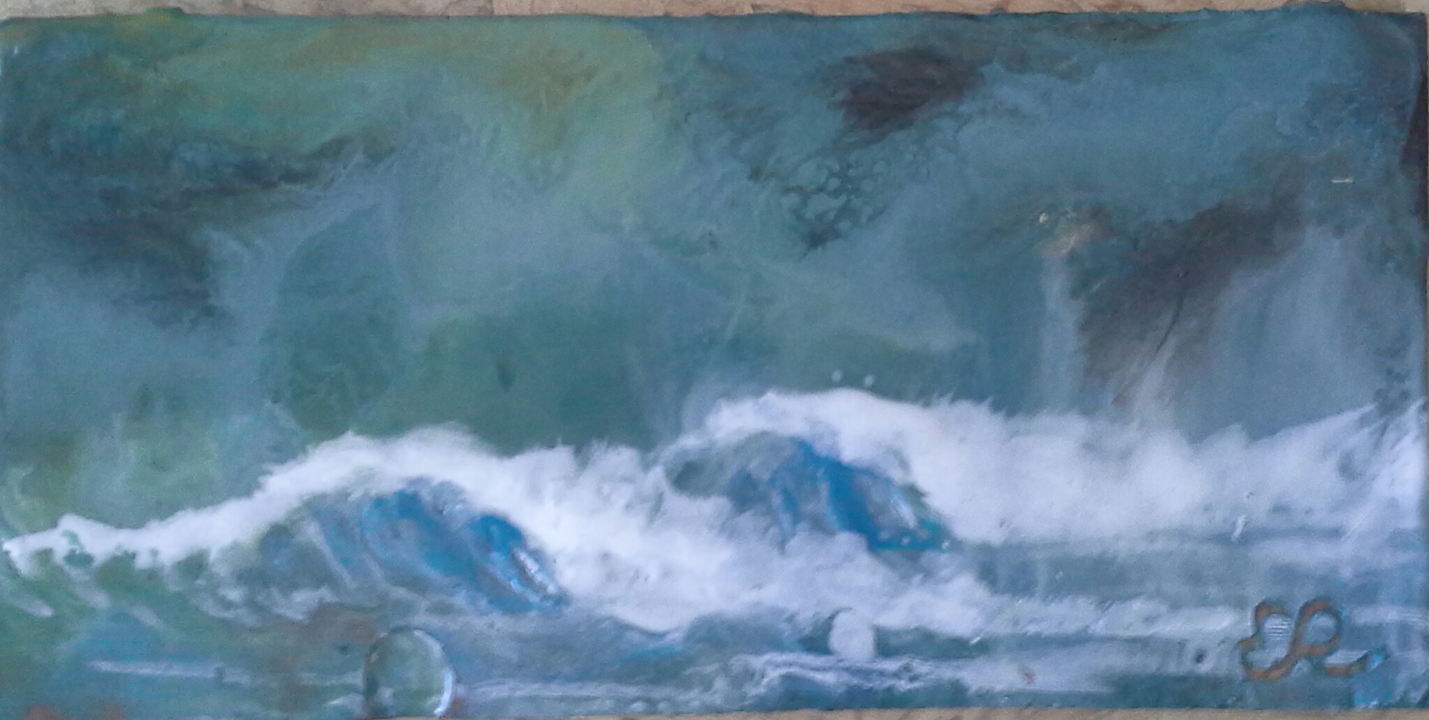 Encaustic | Making Waves: Ed Rinas