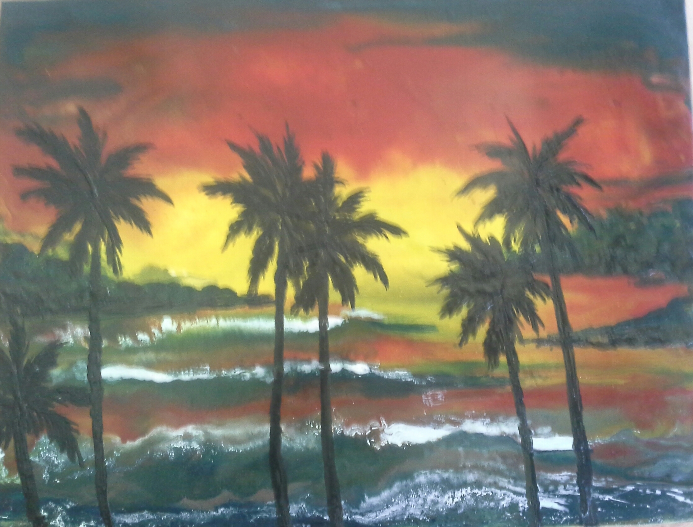 Encaustic | Making Waves: Ed Rinas