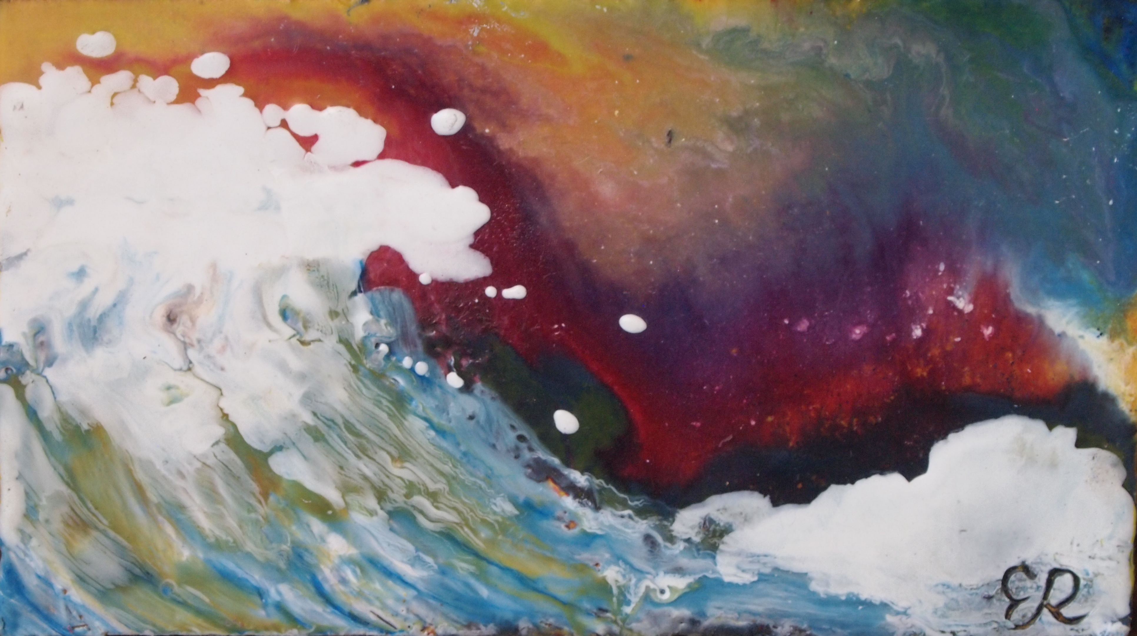 Encaustic | Making Waves: Ed Rinas